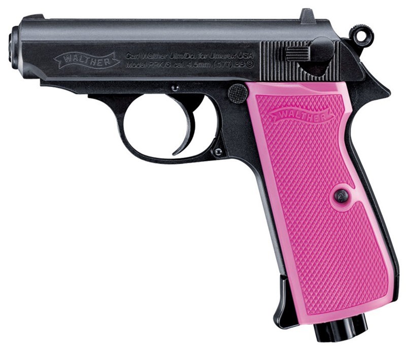 WALTHER PPK/S Pink Edition, Co2 PISTOLS UMAREX, AIRGUNS, HUNTING ...