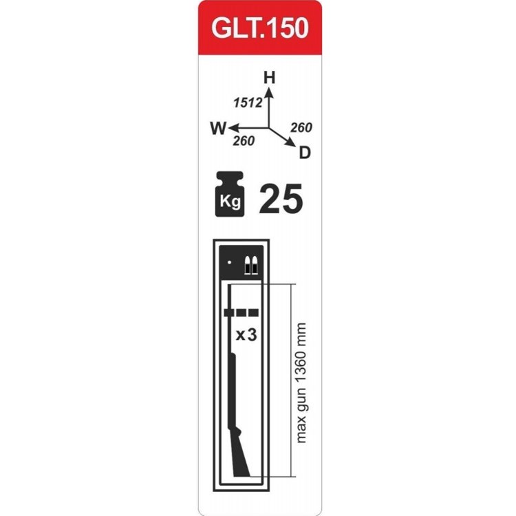 GRIFFON GLT.150.K - 4 Rifles, GRIFFON SECURE STORAGE UNITS, HUNTING ...